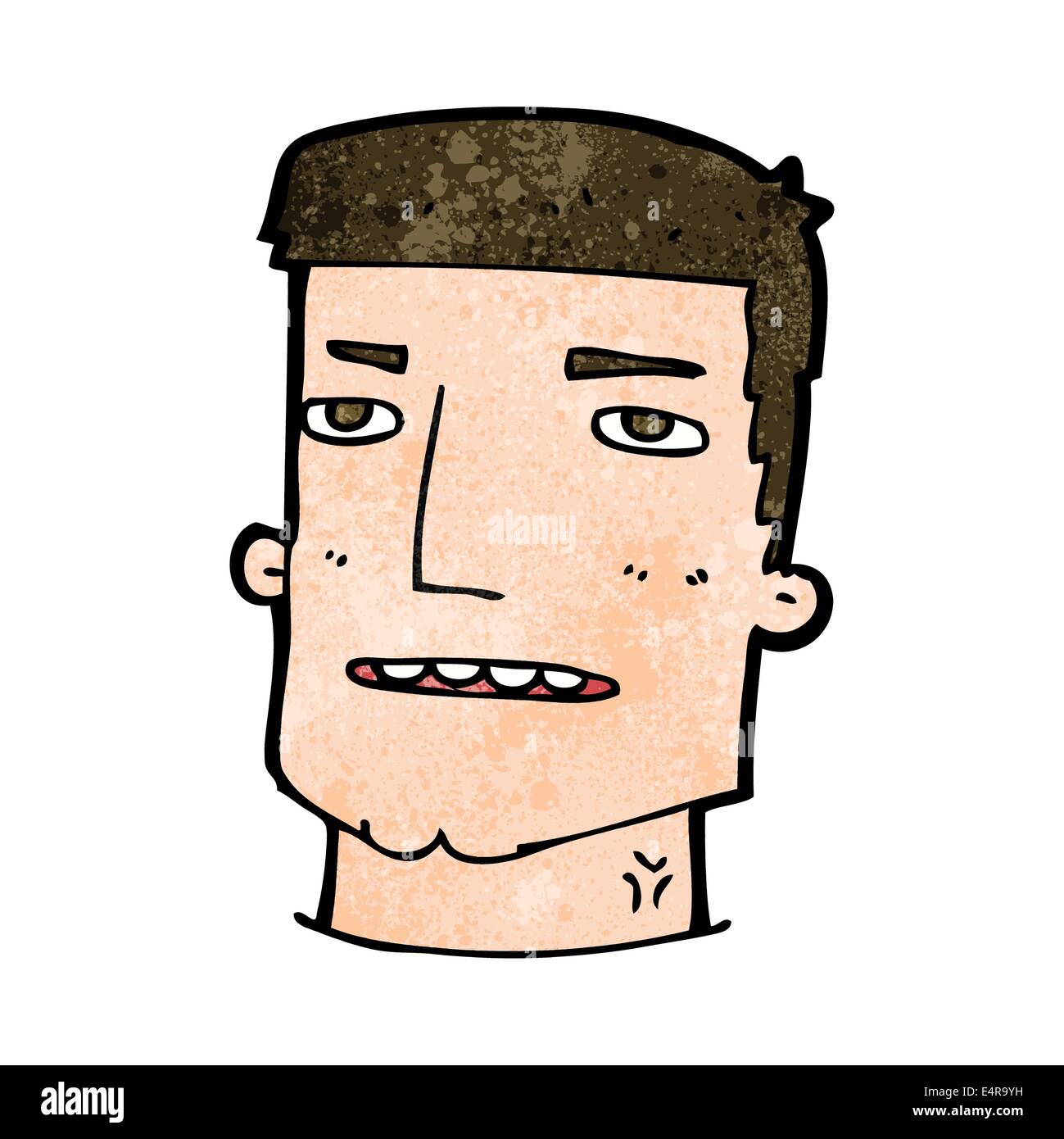 cartoon male head Stock Vector Image & Art - Alamy