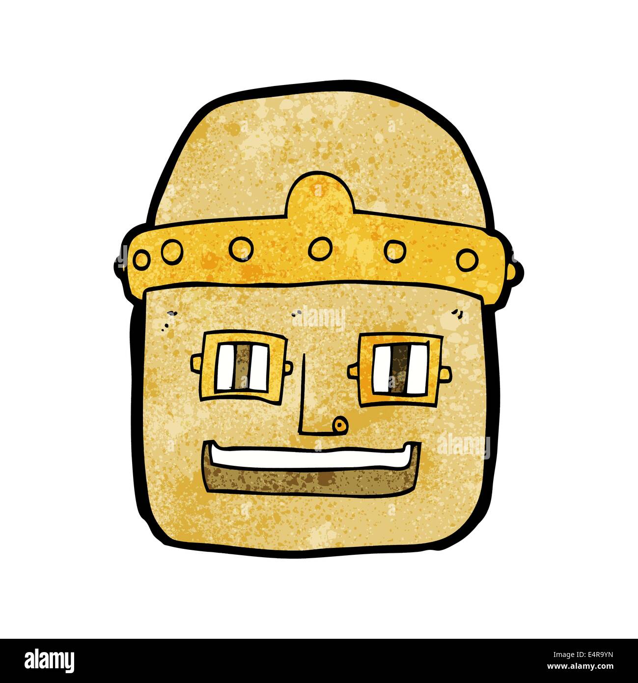 cartoon robot head Stock Vector Image & Art - Alamy