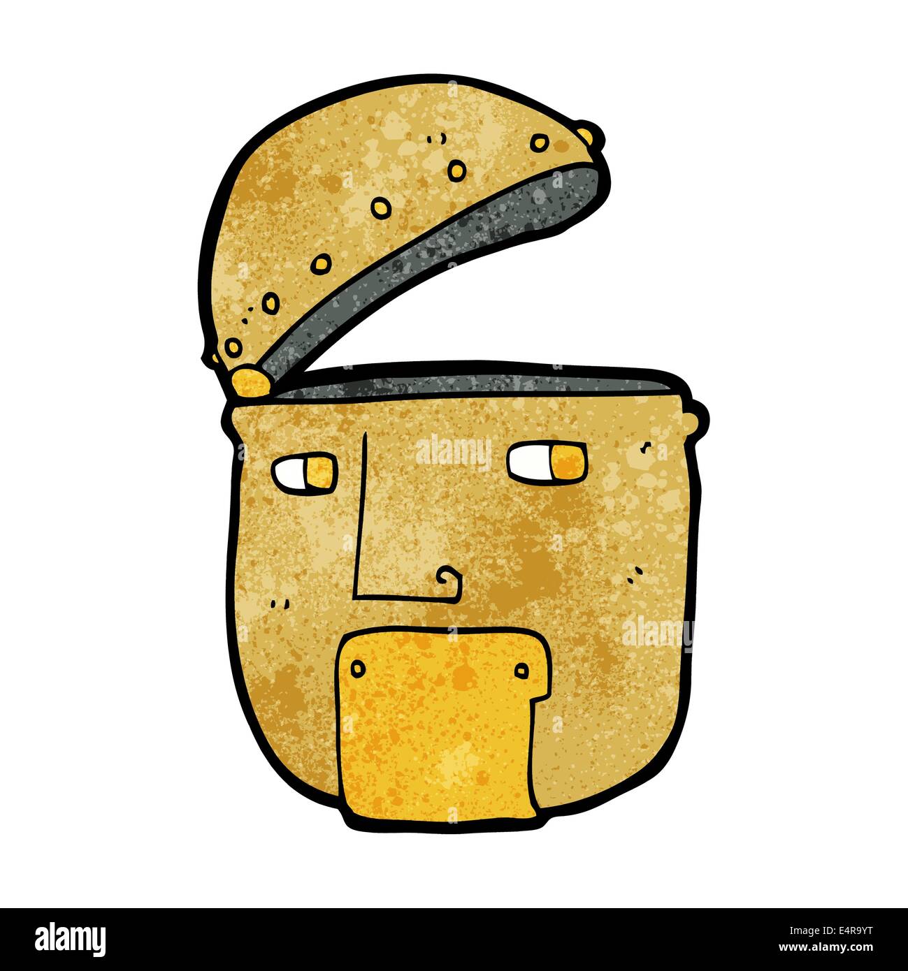 Cartoon Robot Head Stock Vector Image And Art Alamy