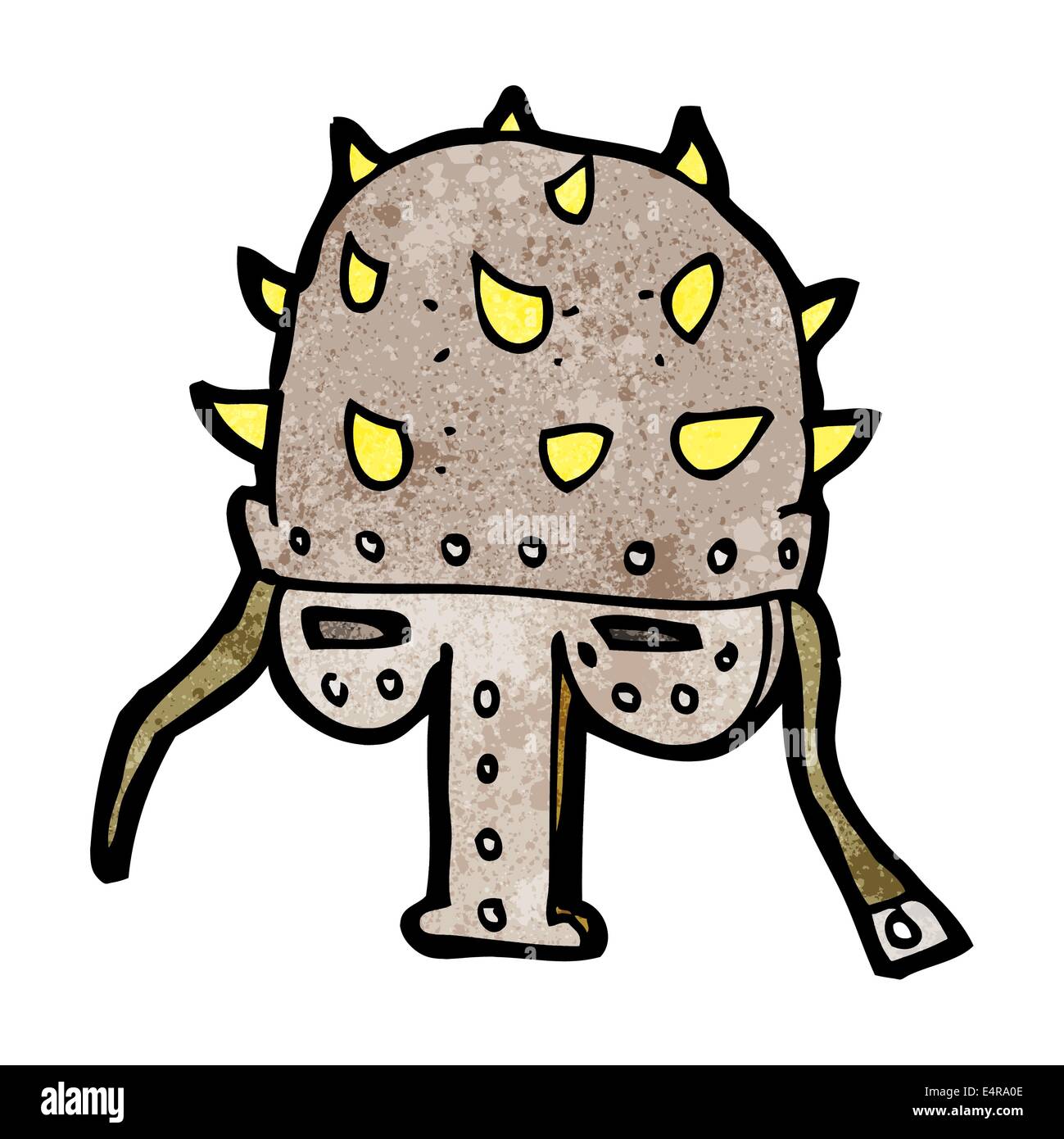 cartoon spiked helmet Stock Vector Image & Art - Alamy