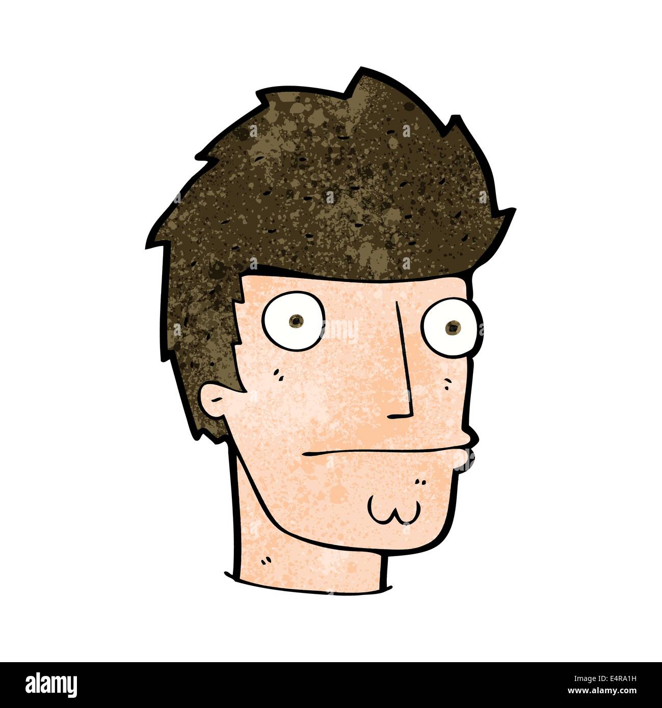 cartoon nervous man Stock Vector Image & Art - Alamy