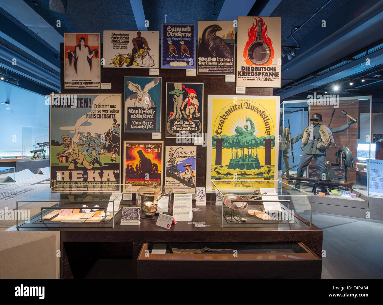 The first world war exhibition open hi-res stock photography and images ...