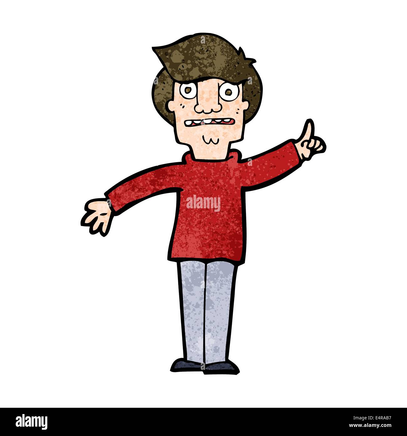 cartoon man asking question Stock Vector Image & Art - Alamy