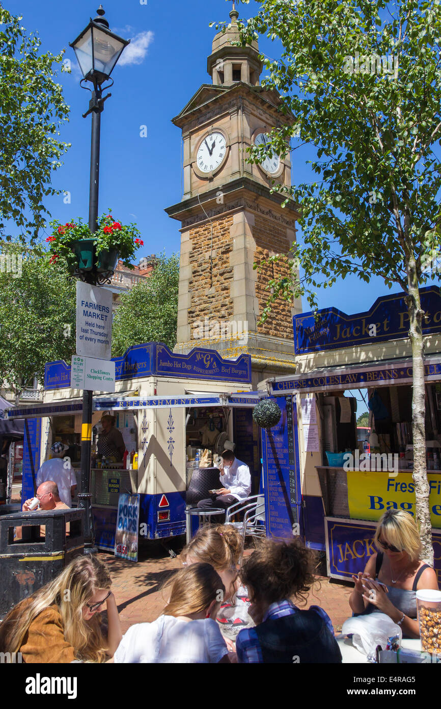 Rugby town clock tower hi-res stock photography and images - Alamy