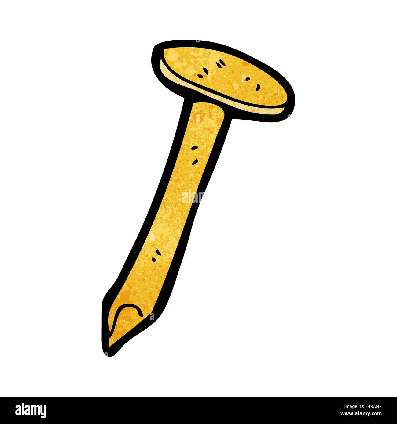 Cartoon nail Cut Out Stock Images & Pictures - Alamy