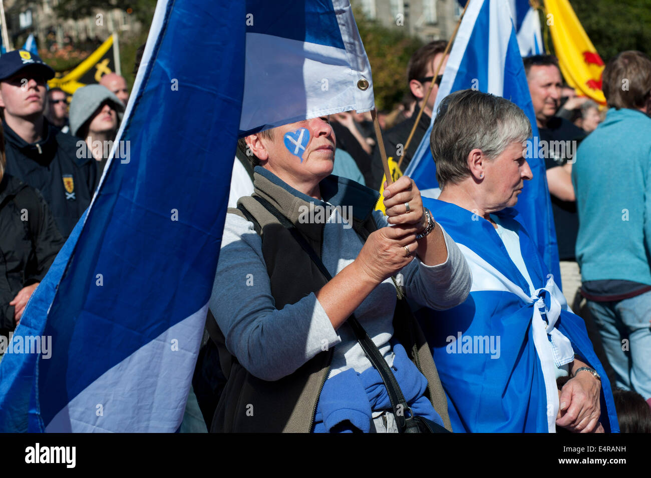 Independence rally face paint hi-res stock photography and images - Alamy