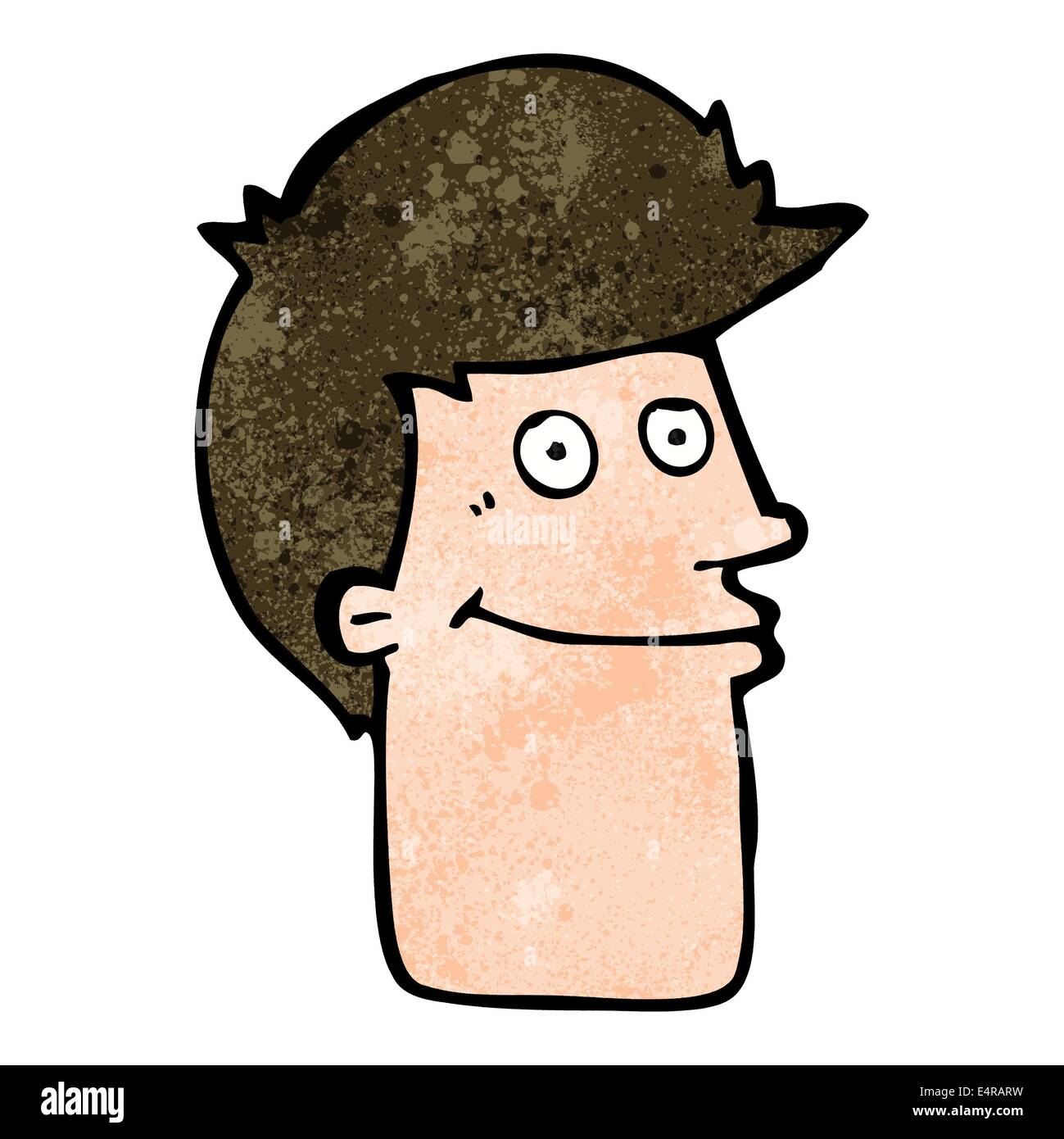 cartoon smiling man Stock Vector Image & Art - Alamy