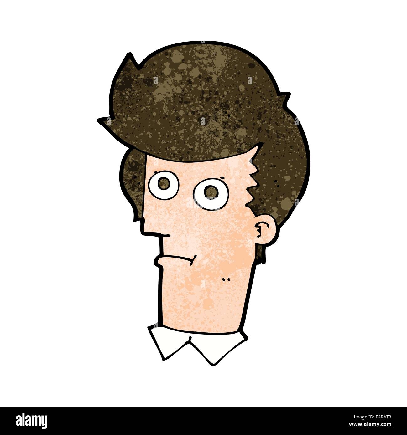 cartoon staring face Stock Vector Image & Art - Alamy