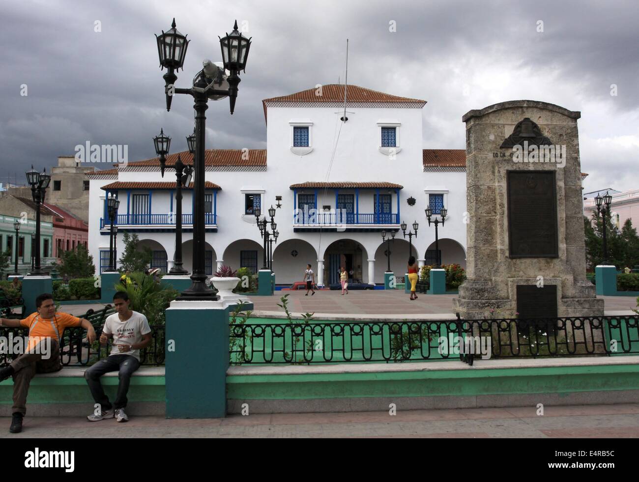 Parque Cespedes has for more than 500 years been the central park in ...