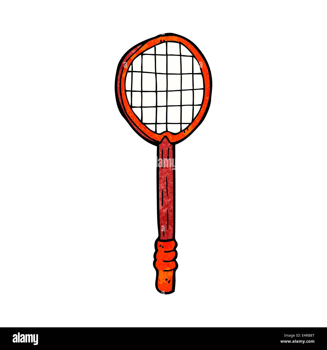 Cartoon old tennis racket hi-res stock photography and images - Alamy