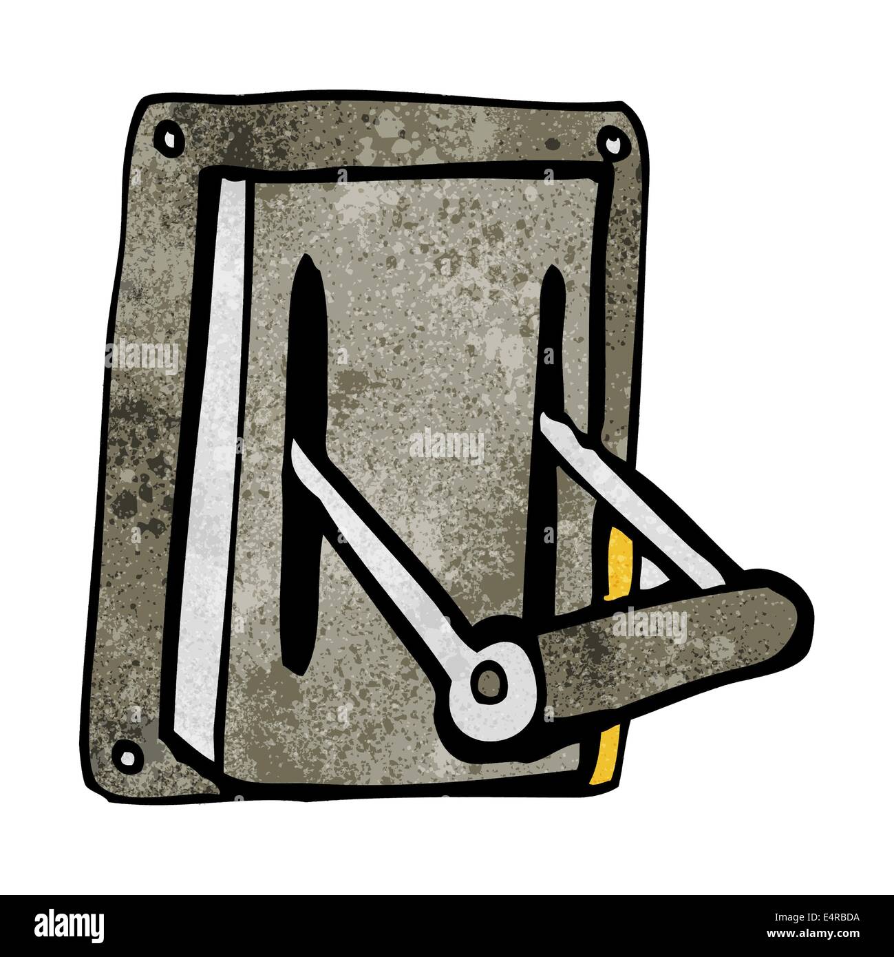 Cartoon industrial machine lever Stock Vector Images - Alamy