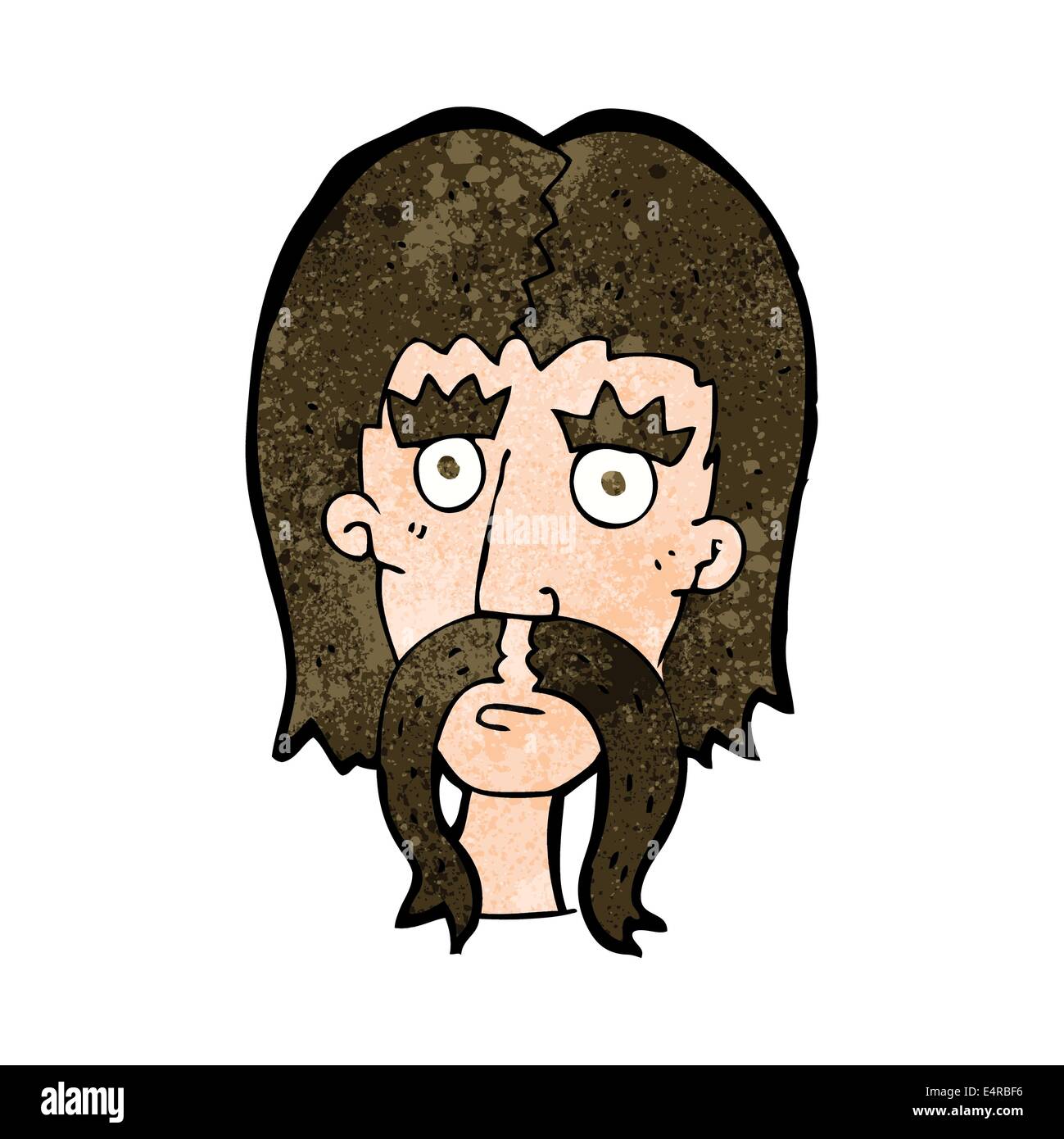 cartoon man with long mustache Stock Vector Image & Art - Alamy