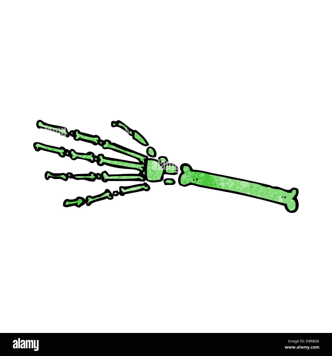 cartoon skeleton hand Stock Vector Image & Art - Alamy
