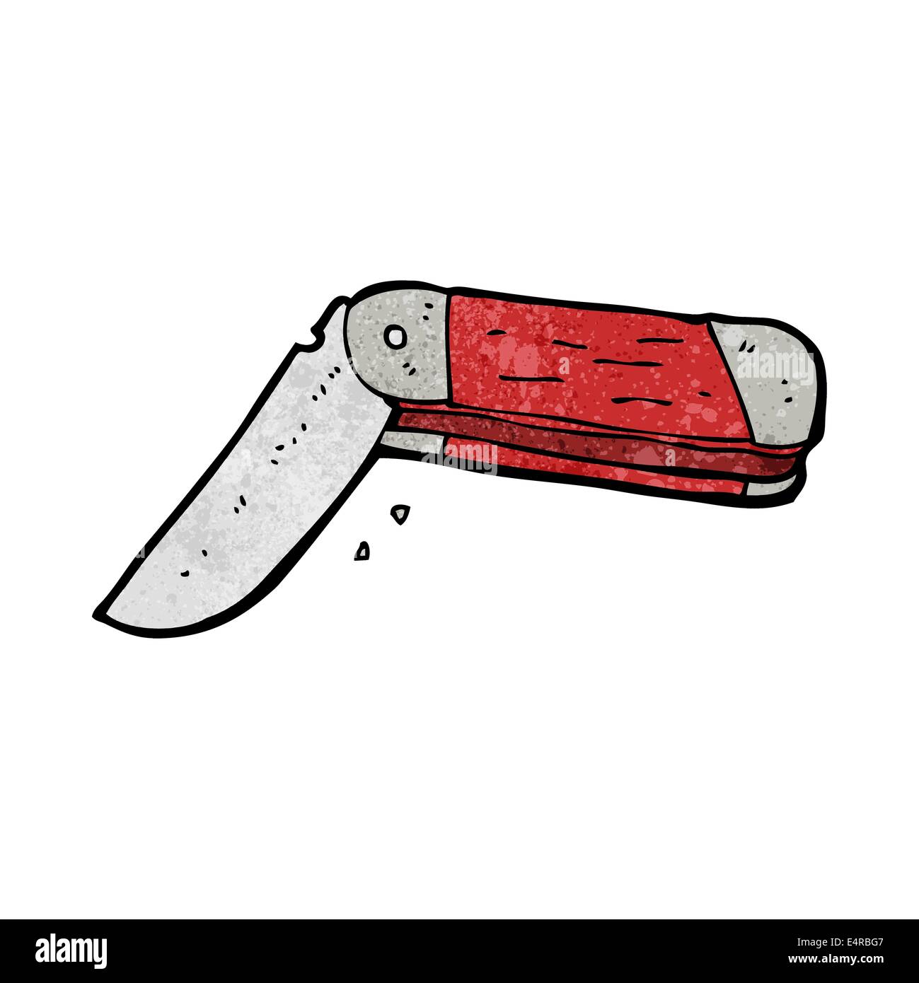 cartoon folding knife Stock Vector Image & Art - Alamy