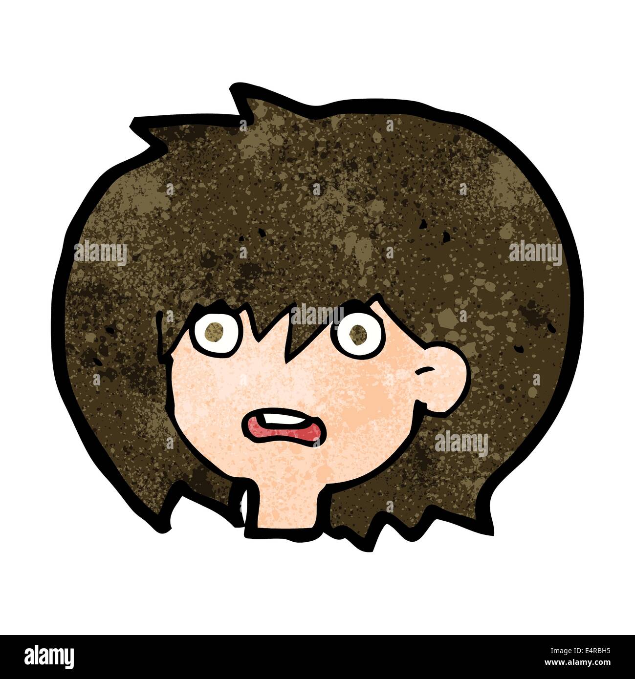 cartoon shocked expression Stock Vector Image & Art - Alamy