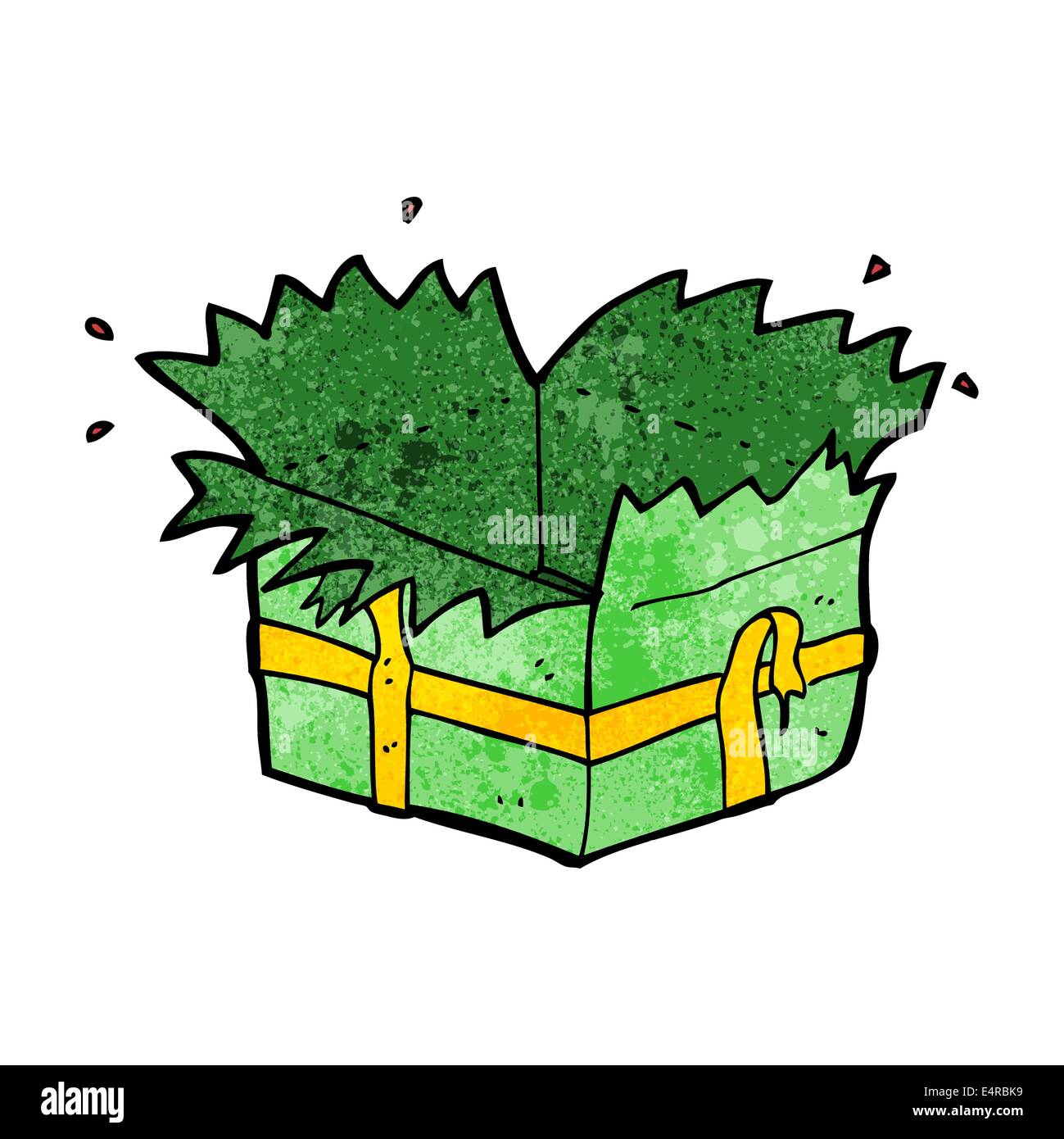 cartoon open present Stock Vector Image & Art - Alamy