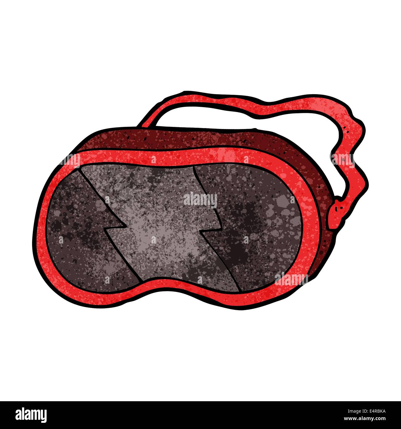 Cartoon ski goggles Cut Out Stock Images & Pictures - Alamy