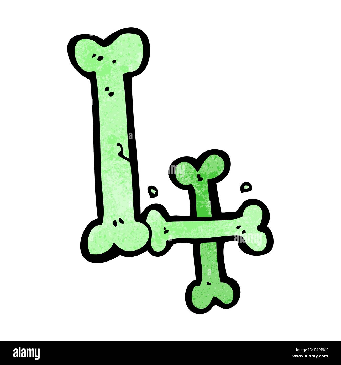 cartoon halloween bone number Stock Vector Image & Art - Alamy