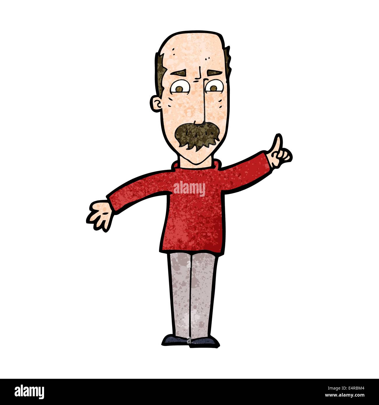 Stern father Stock Vector Images - Alamy