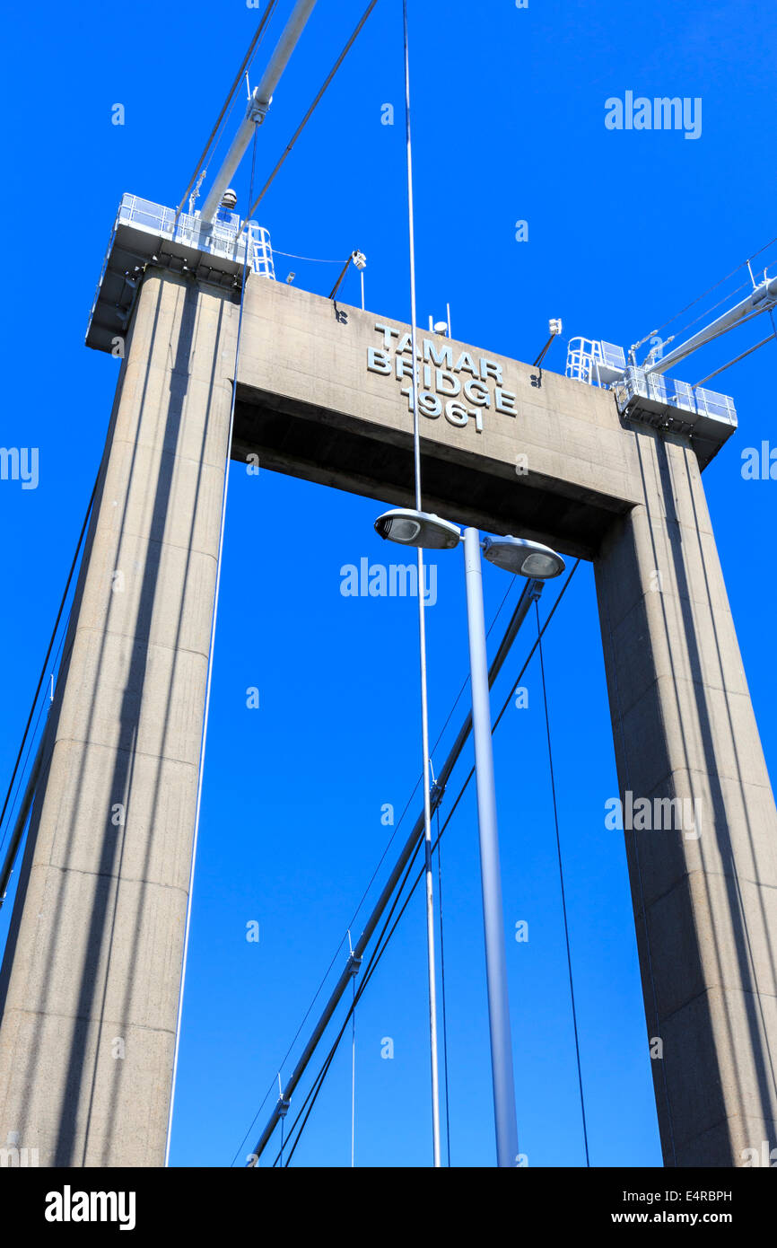 River Tamar Bridges - Royal Albert Rail Bridge and Tamar Road Bridge ...