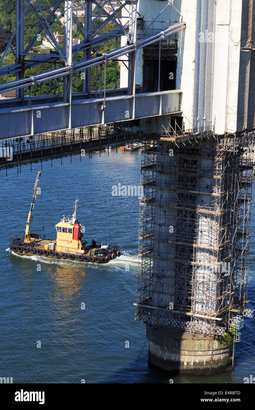 River Tamar Bridges - Royal Albert Rail Bridge and Tamar Road Bridge ...