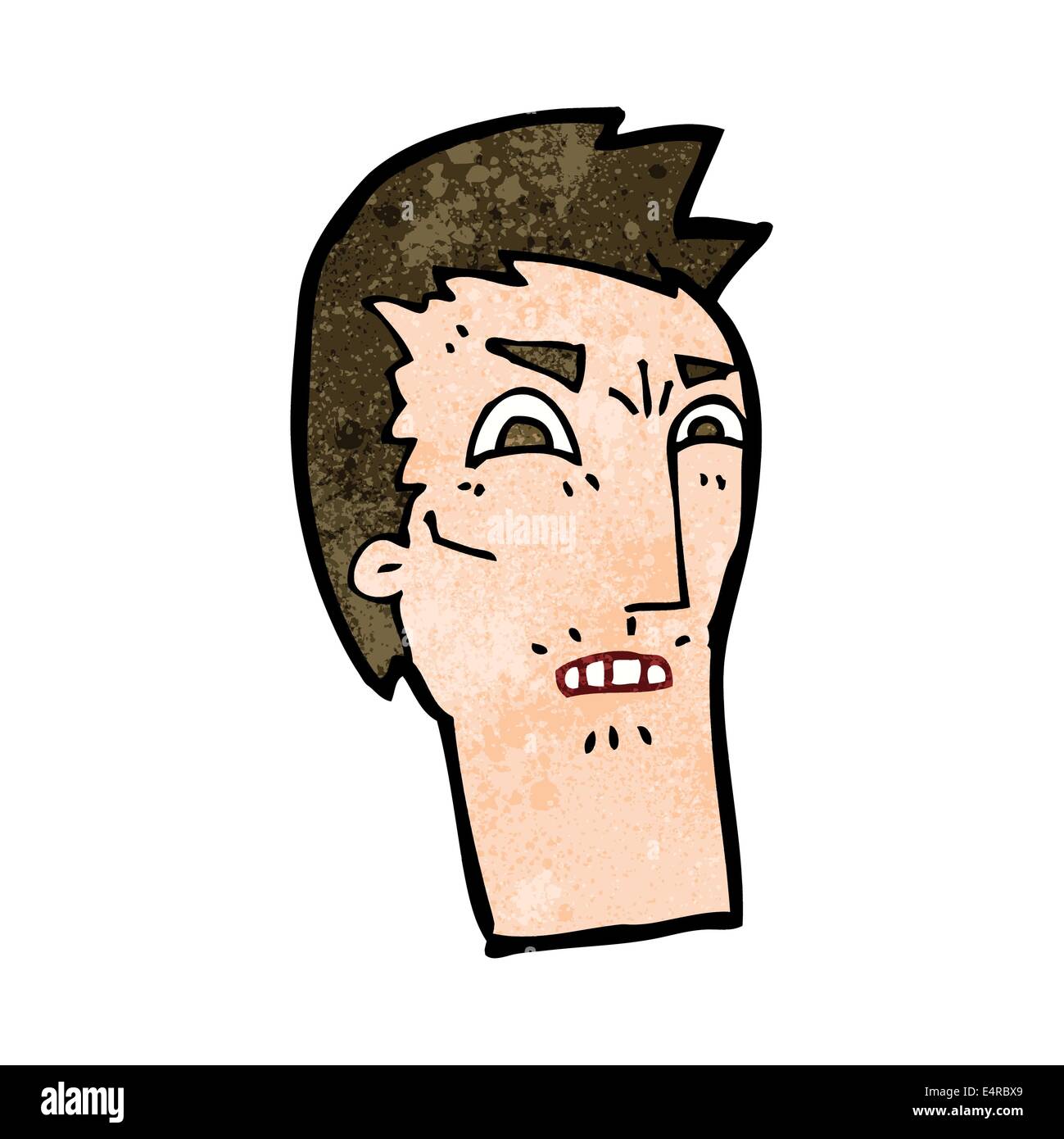 cartoon angry face Stock Vector Image & Art - Alamy