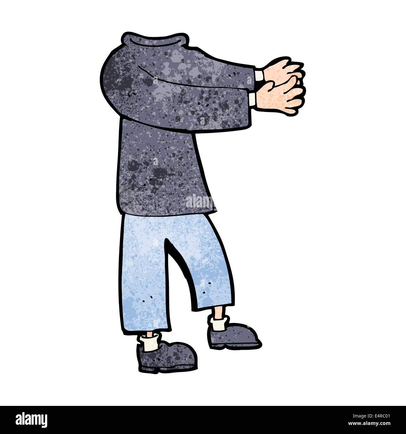 Cartoon headless body hi-res stock photography and images - Alamy