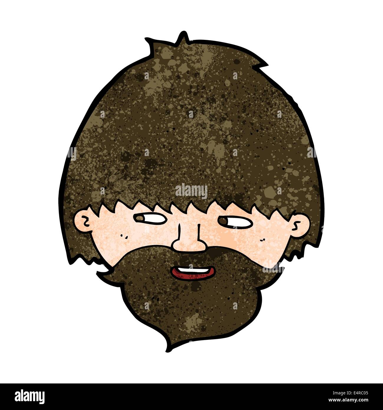cartoon bearded man Stock Vector Image & Art - Alamy