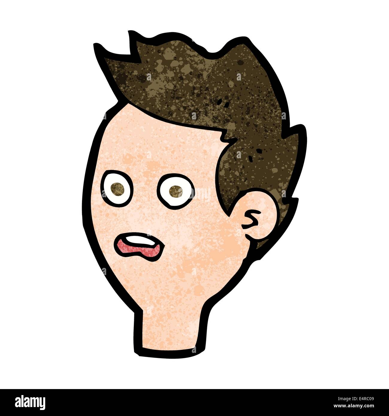 cartoon shocked man Stock Vector Image & Art - Alamy
