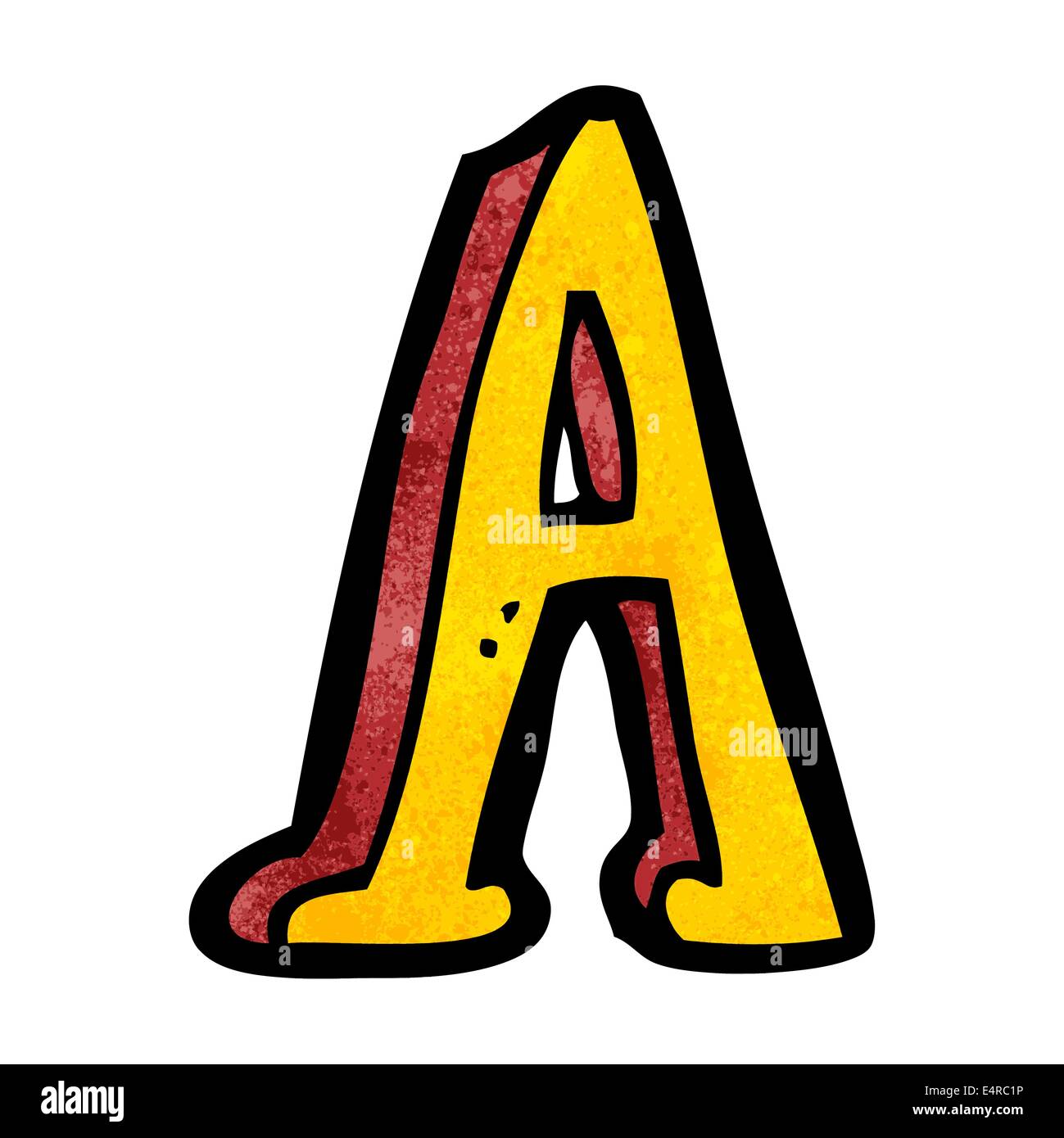 cartoon letter A Stock Vector Image & Art - Alamy