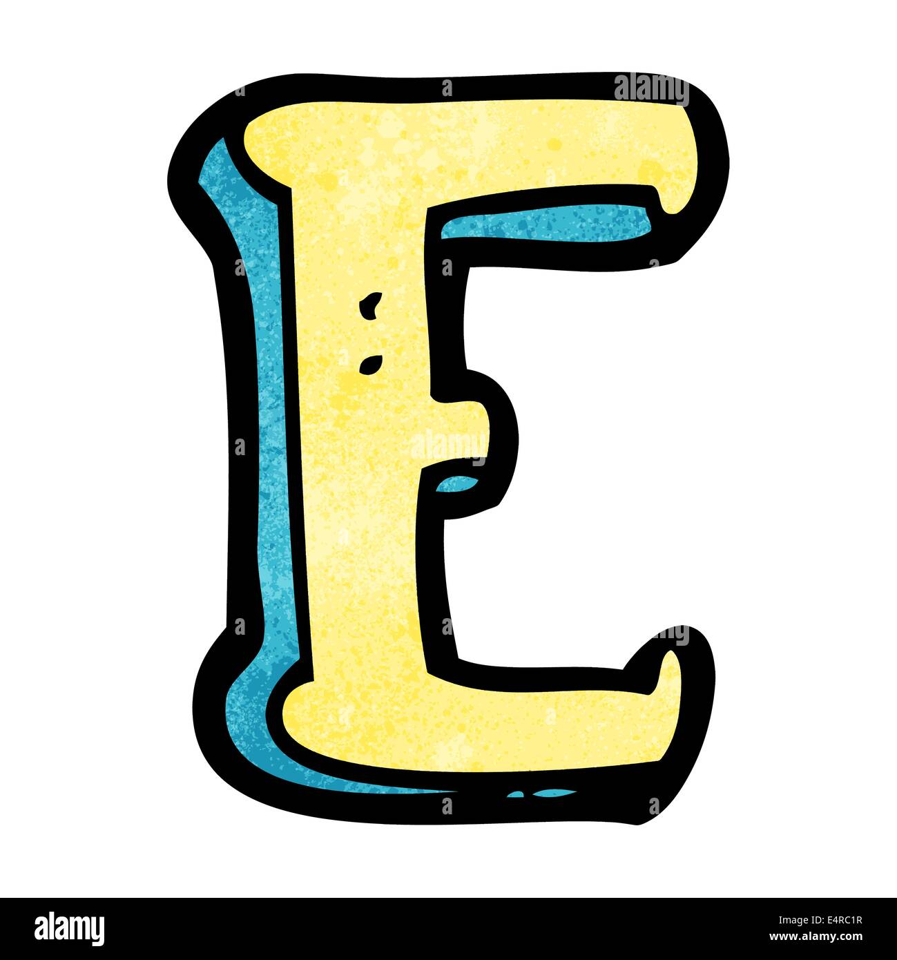 cartoon letter E Stock Vector Image & Art - Alamy