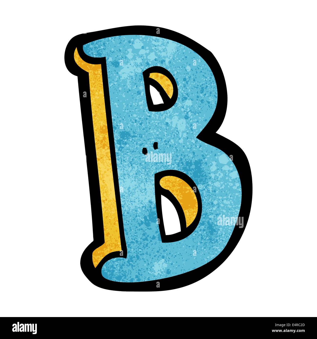 cartoon letter B Stock Vector Image & Art - Alamy