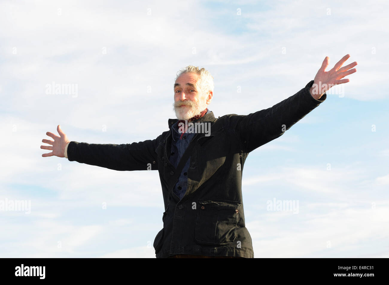 John byrne scottish artist playwright the slab boys hi-res stock ...
