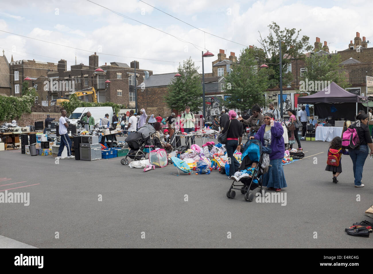 Deptford Market in South East London Stock Photo - Alamy
