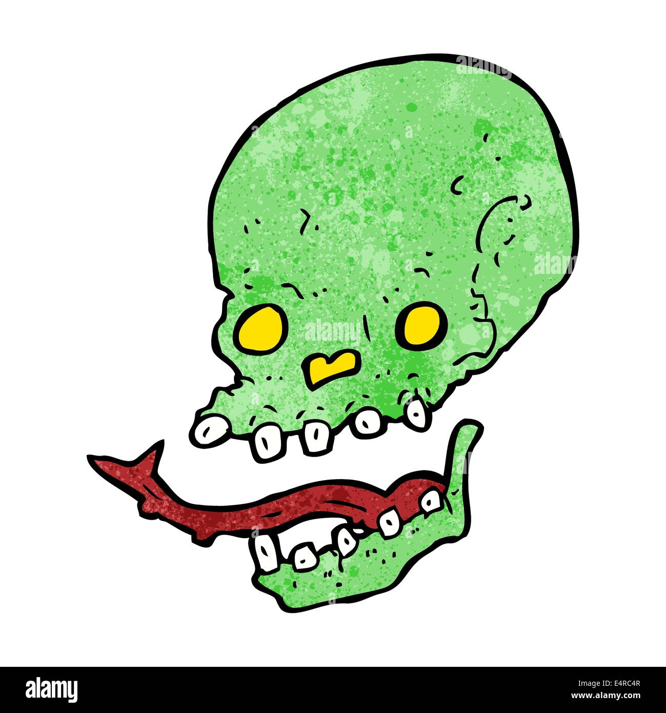 cartoon spooky skull Stock Vector Image & Art - Alamy