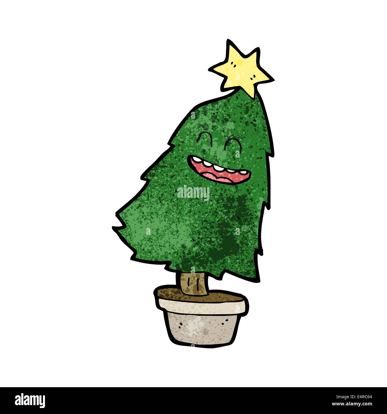 cartoon dancing christmas tree Stock Vector Image & Art - Alamy