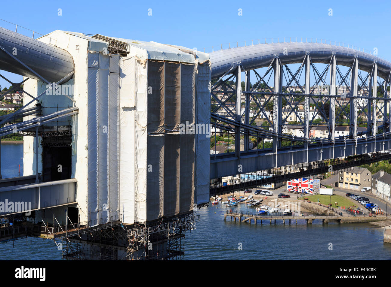 River Tamar Bridges - Royal Albert Rail Bridge and Tamar Road Bridge ...