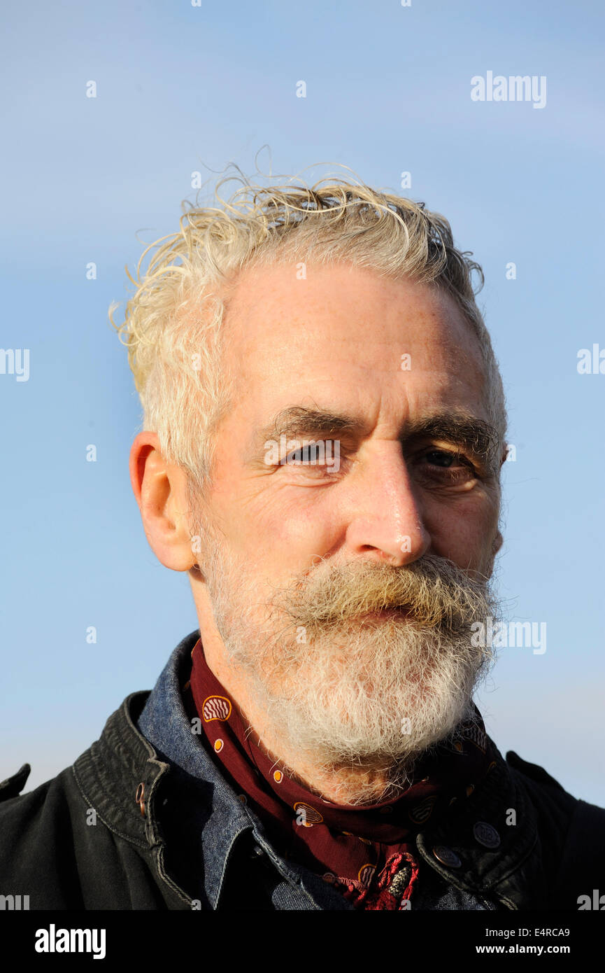 John byrne scottish artist playwright the slab boys hi-res stock ...