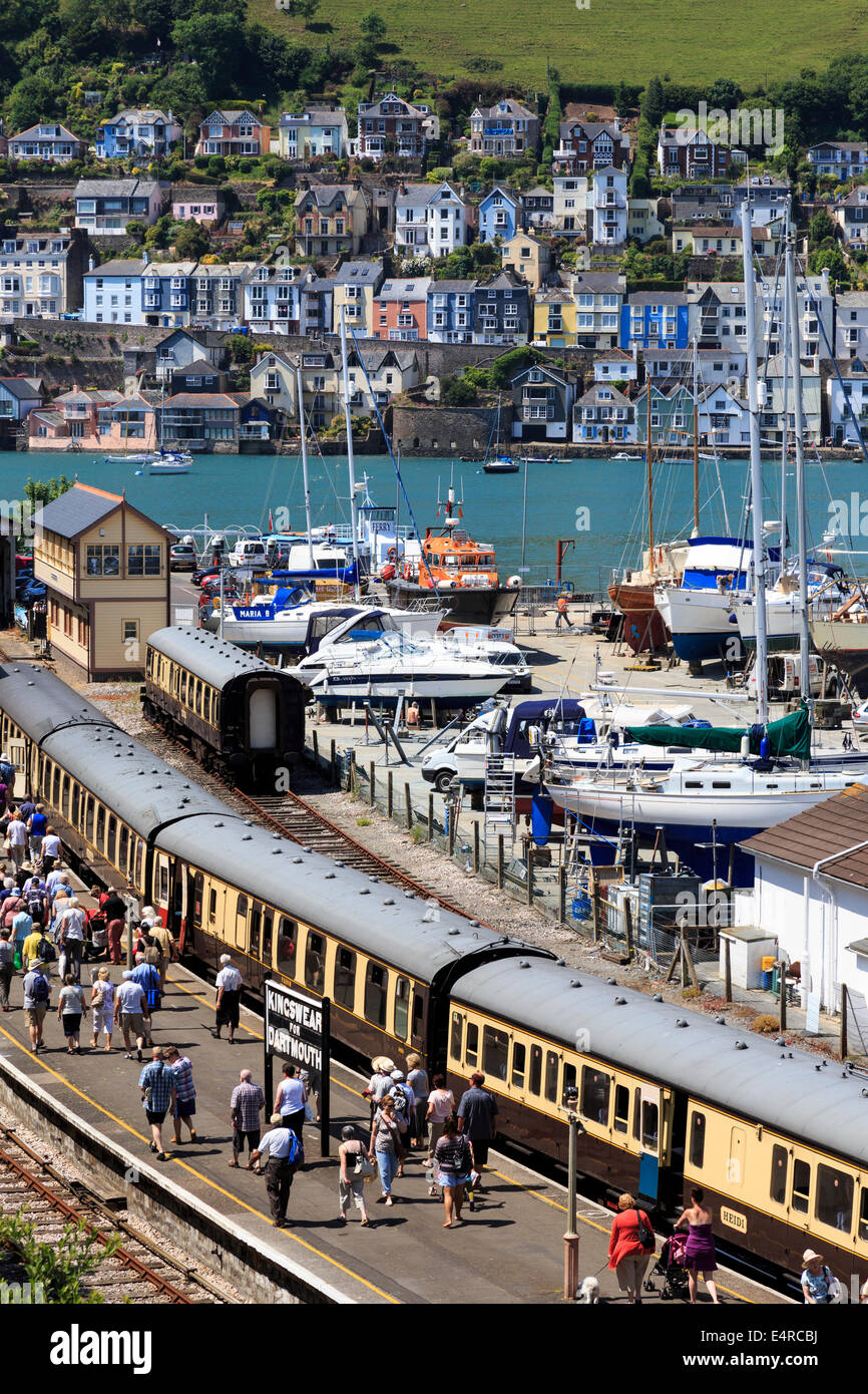 kingswear devon england Stock Photo - Alamy