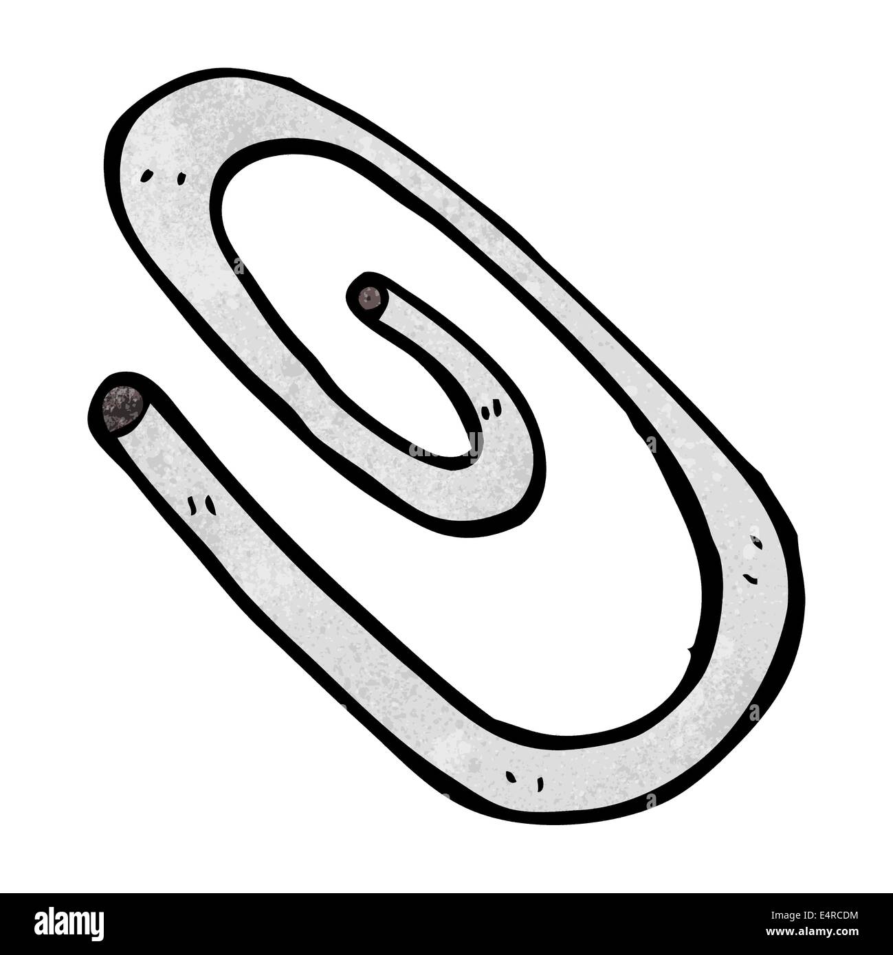 cartoon red paperclip Stock Vector Image & Art - Alamy