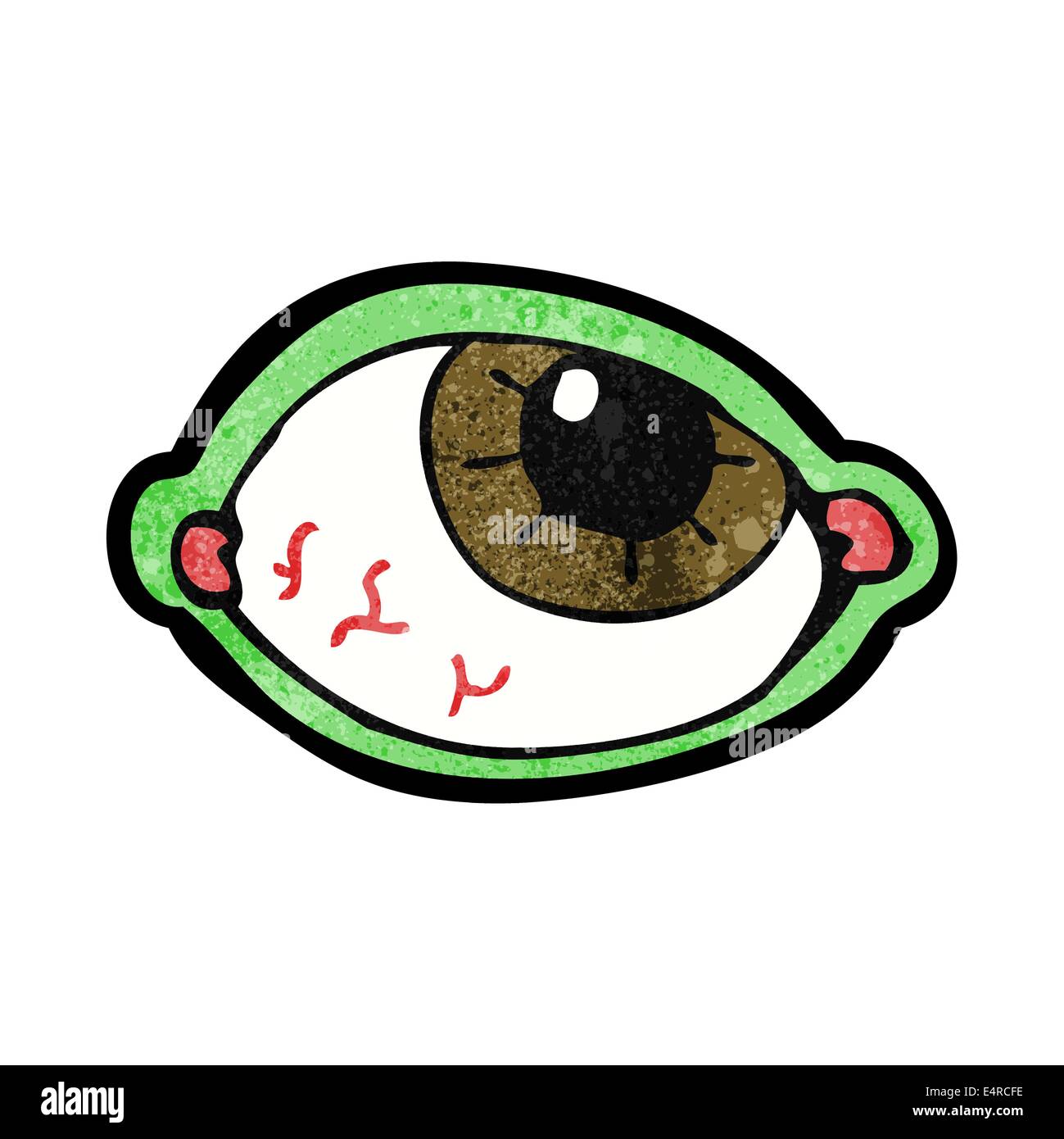 cartoon spooky eye Stock Vector Image & Art - Alamy