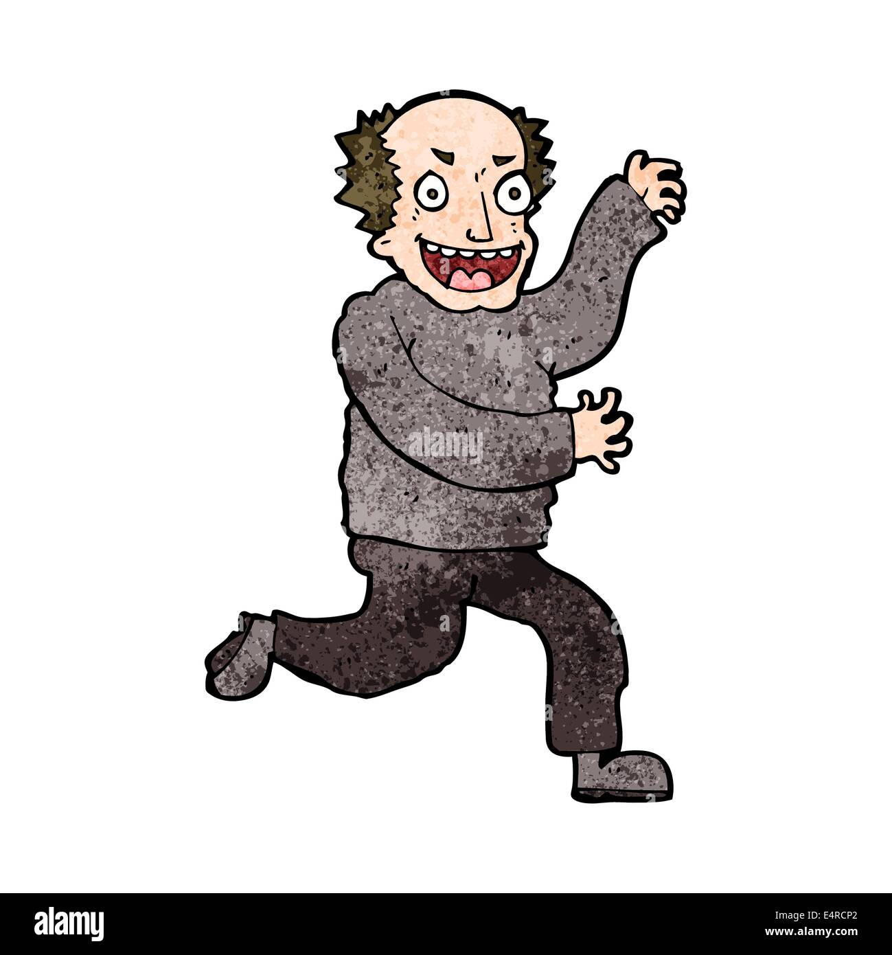cartoon evil old man Stock Vector Image & Art - Alamy