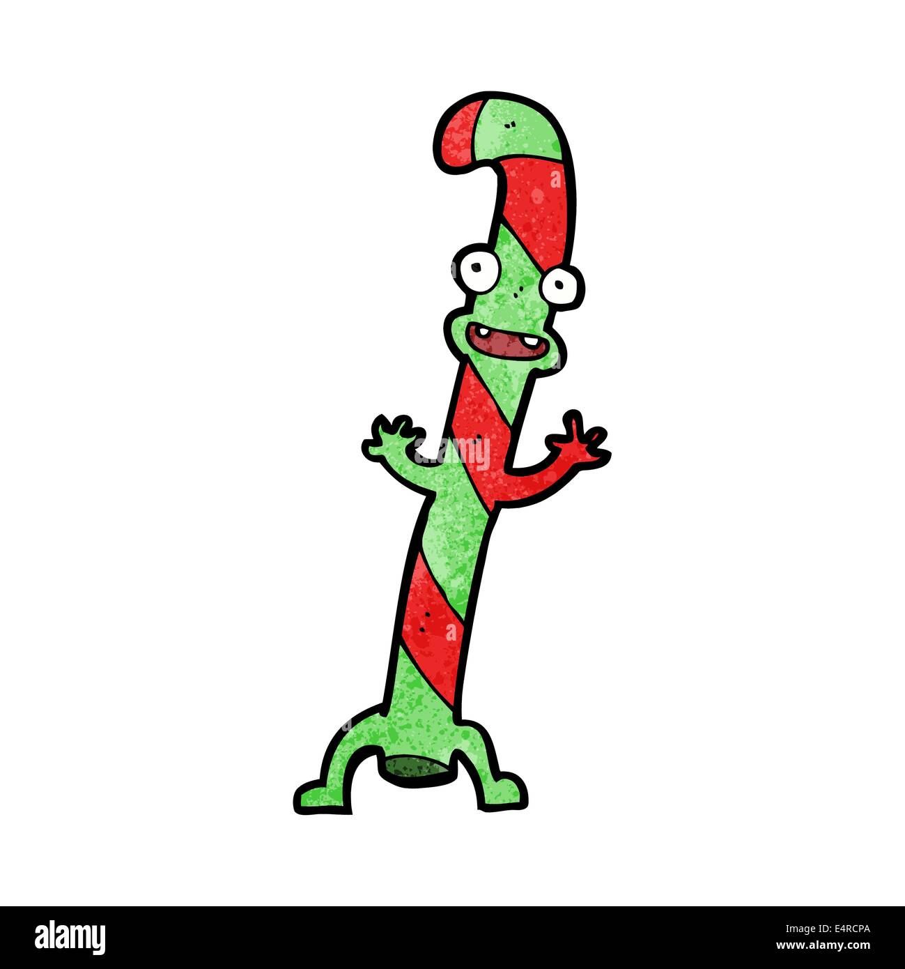 cartoon dancing christmas candy cane Stock Vector Image & Art - Alamy