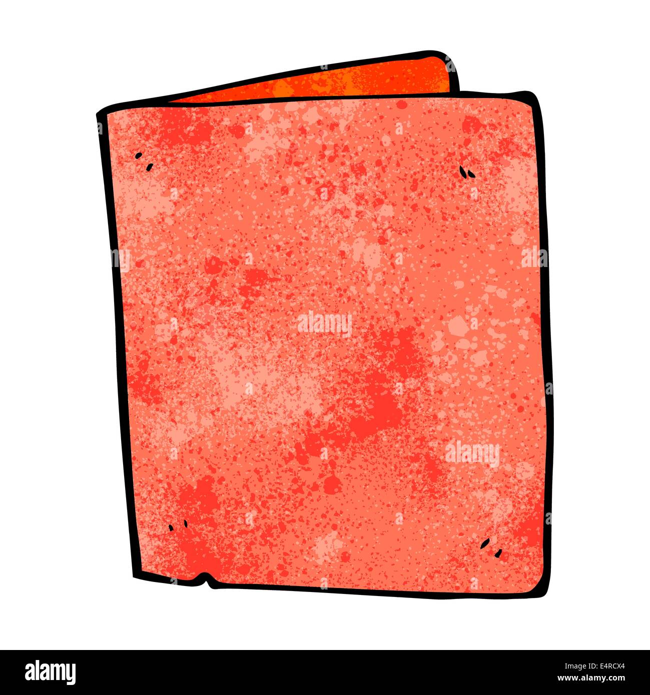Cartoon folded card Cut Out Stock Images & Pictures - Alamy