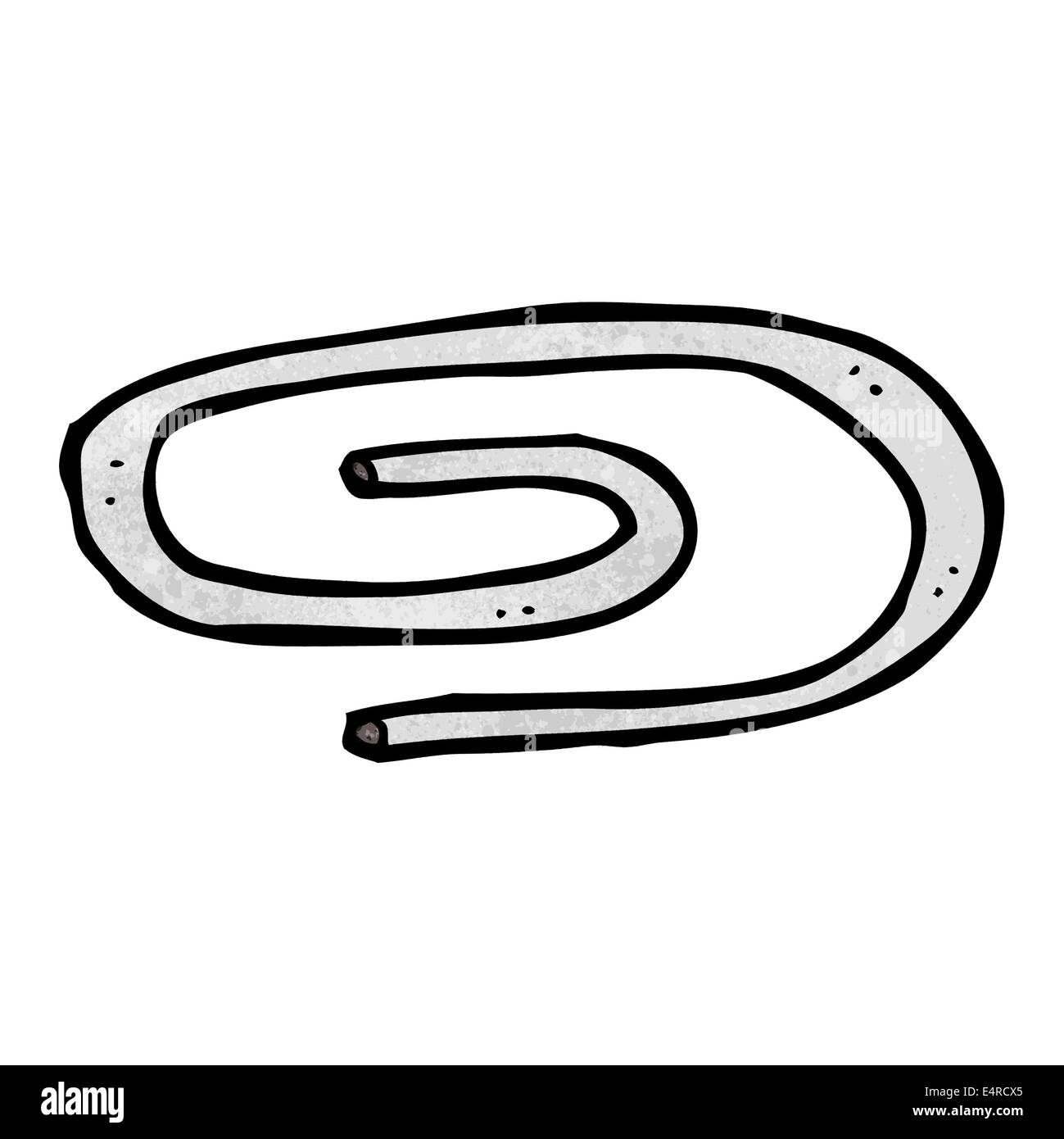 Cartoon paperclip Cut Out Stock Images & Pictures - Alamy