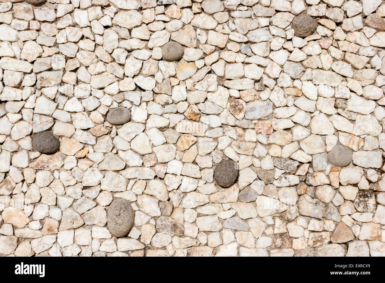 White and grey irregular Stone wall Stock Photo - Alamy