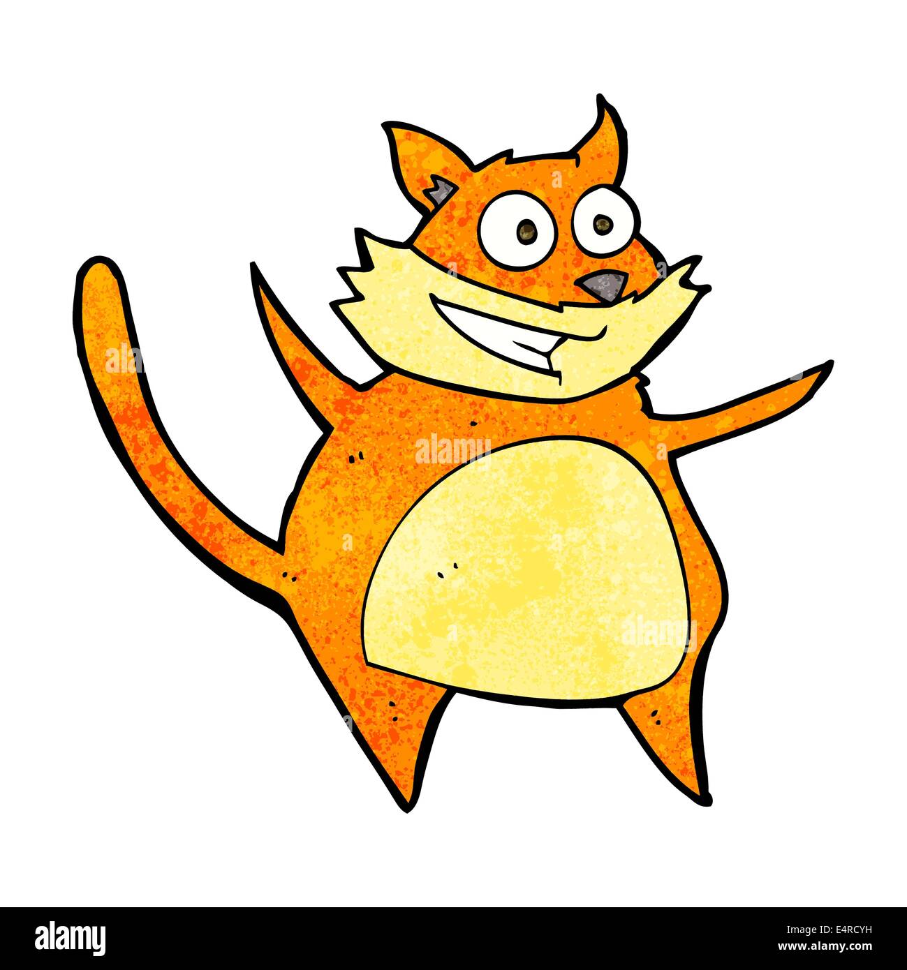 funny cartoon cat Stock Vector Image & Art - Alamy