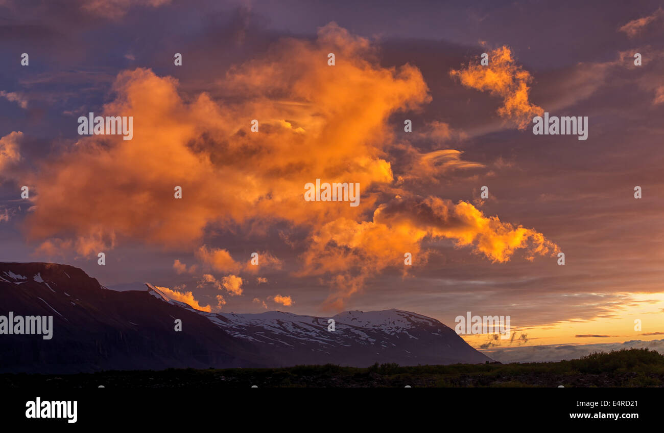 Iceland, scenic, Landschaft in Island Stock Photo - Alamy