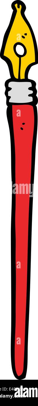 cartoon ink pen Stock Vector Image & Art - Alamy