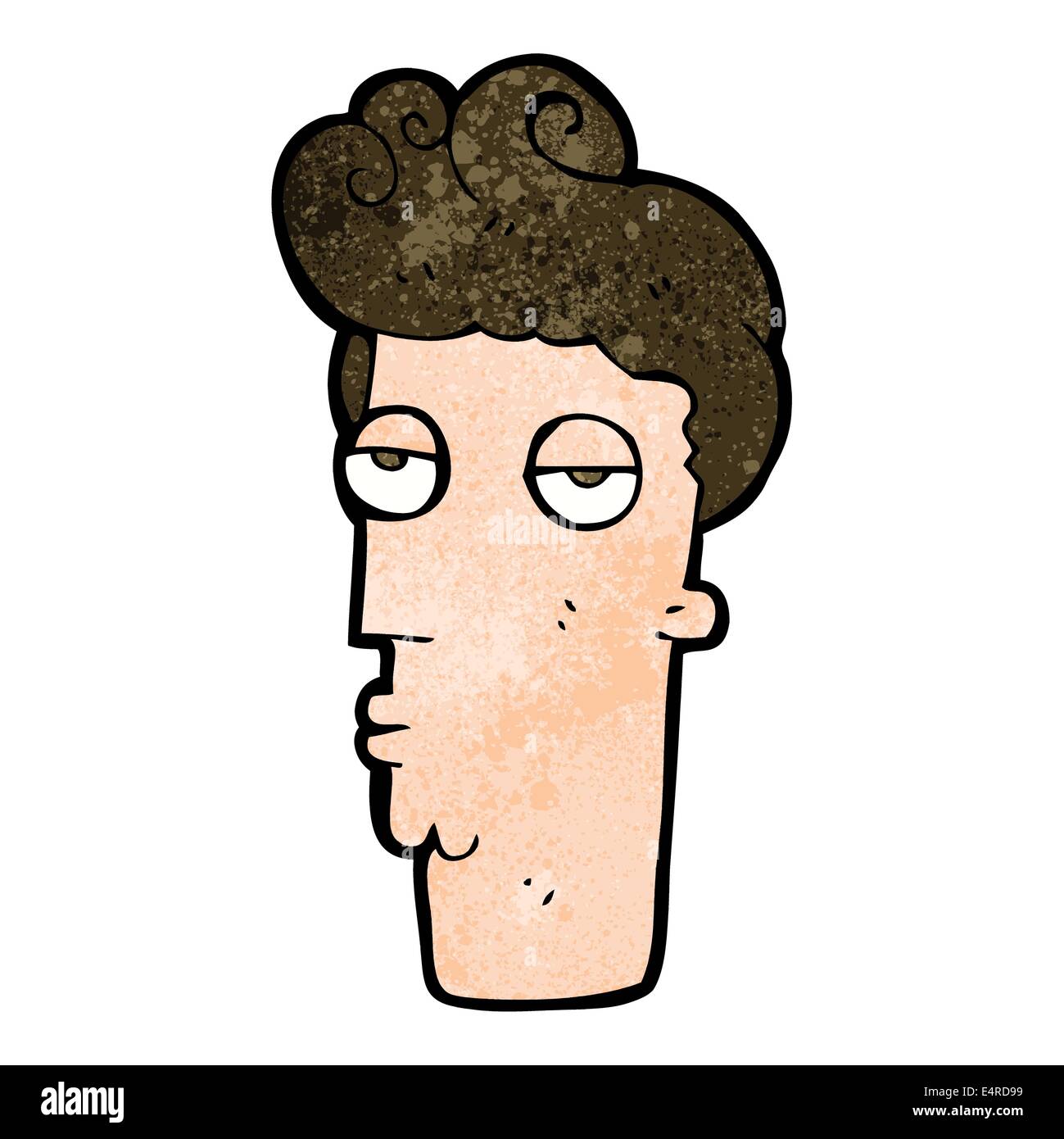 cartoon bored man's face Stock Vector Image & Art - Alamy